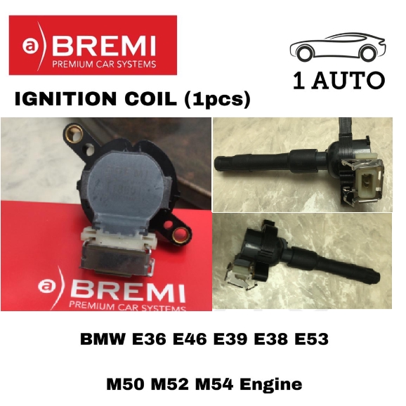 BREMI IGNITION COIL 1pcs BMW E36 E46 E39 E38 E53 M50 M52 M54 Engine ...
