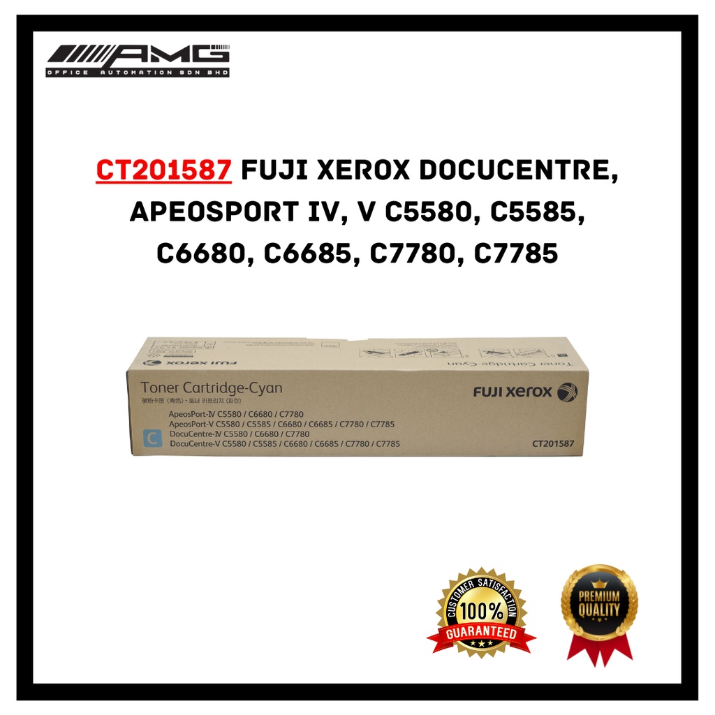 Fuji Xerox CT201587 DocuCentre, ApeosPort IV, V C5580, C5585, C6680 ...