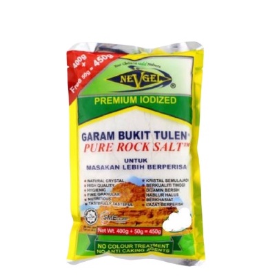 NevGel Pure Rock Salt Premium (450g) | Shopee Malaysia