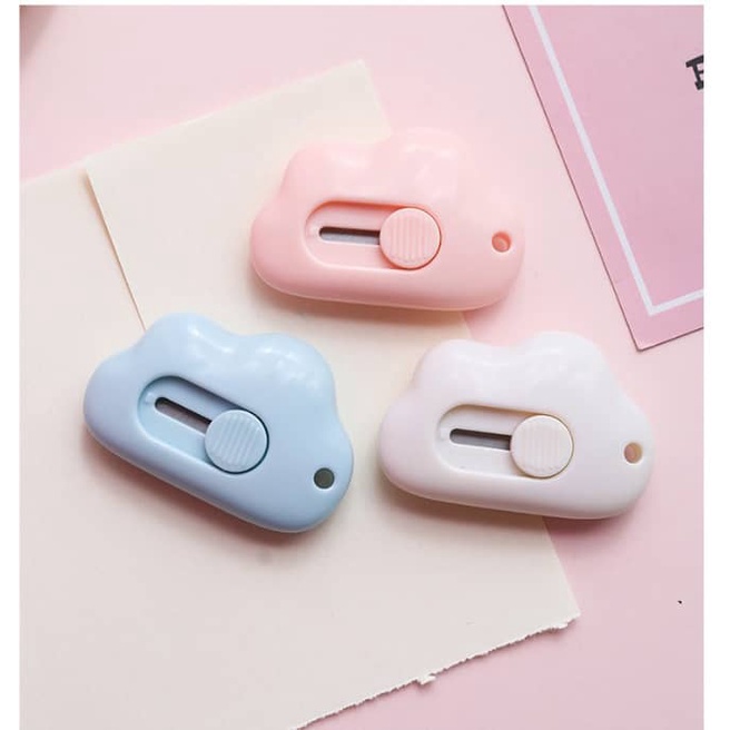 Cartoon Cloud Cutter Mini Box Opener mini paper cutter Unbox knife box ...