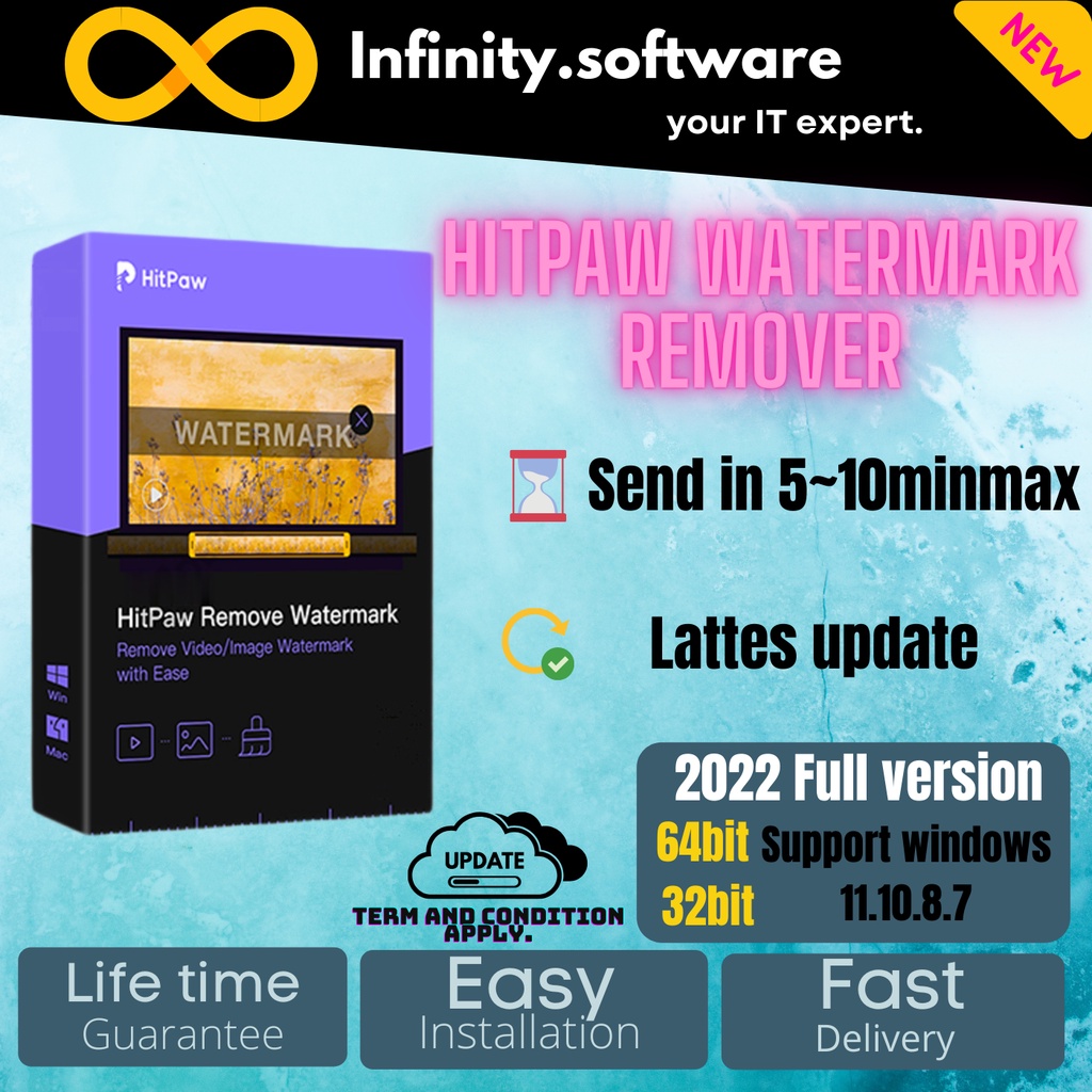 HitPaw Watermark Remover [Life time] [𝗟𝗔𝗧𝗘𝗦𝗧 𝗩𝗘𝗥𝗦𝗜𝗢𝗡] [Full Version ...
