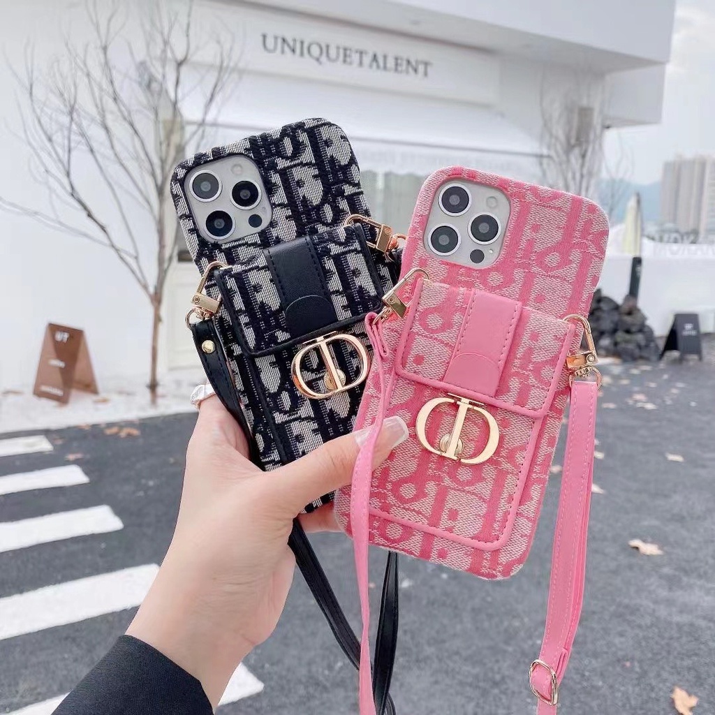 Lanyard Card Pocket Crossbody Lanyard Case For iphone 13 12 14 15 Pro ...