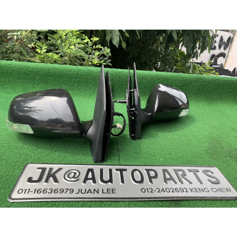 Side Mirror Toyota Vios NCP93 2008 - 2013 - 5 PIN / 7 PIN Auto Flip ...