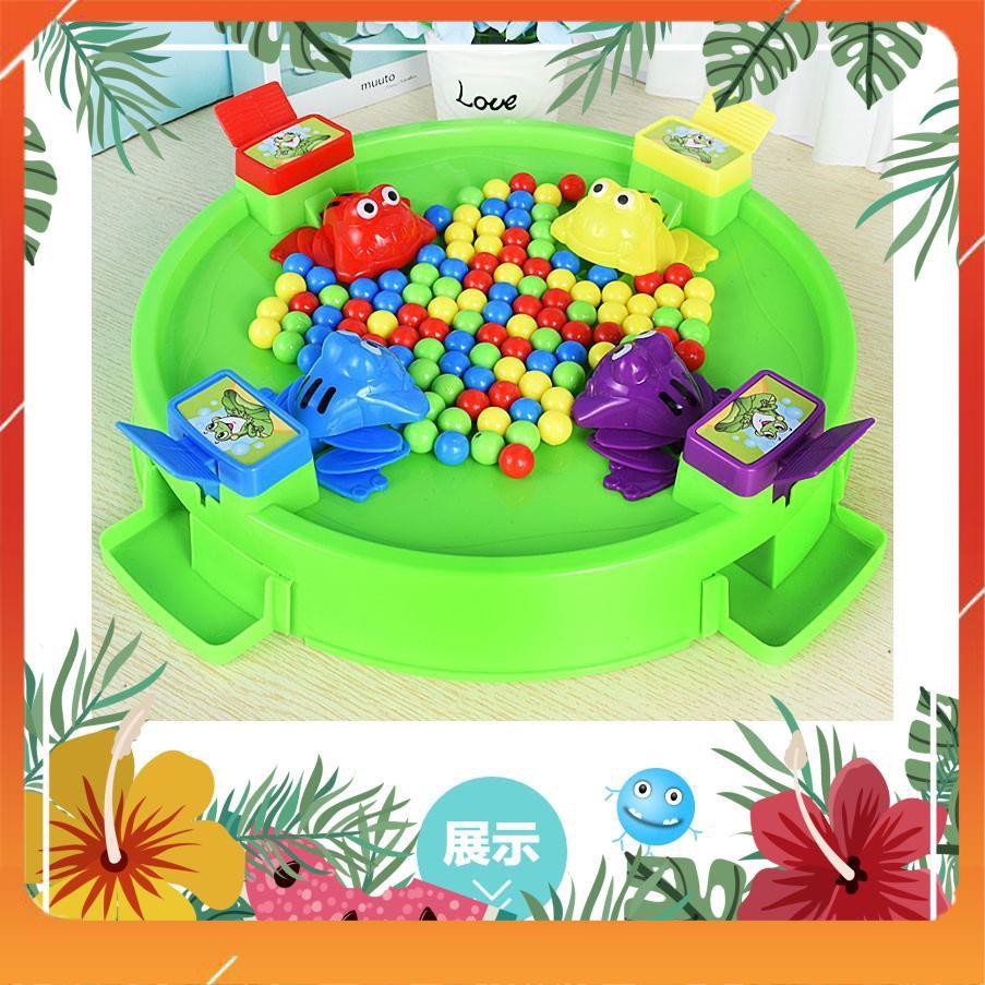 Hungry Frogs 4-player colorful candy-eating frog toy set - Frog eating ...