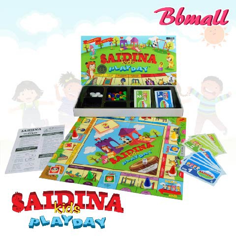 (ORIGINAL) SPM GAMES Saidina Kids Playday Playing Board Game Malay ...