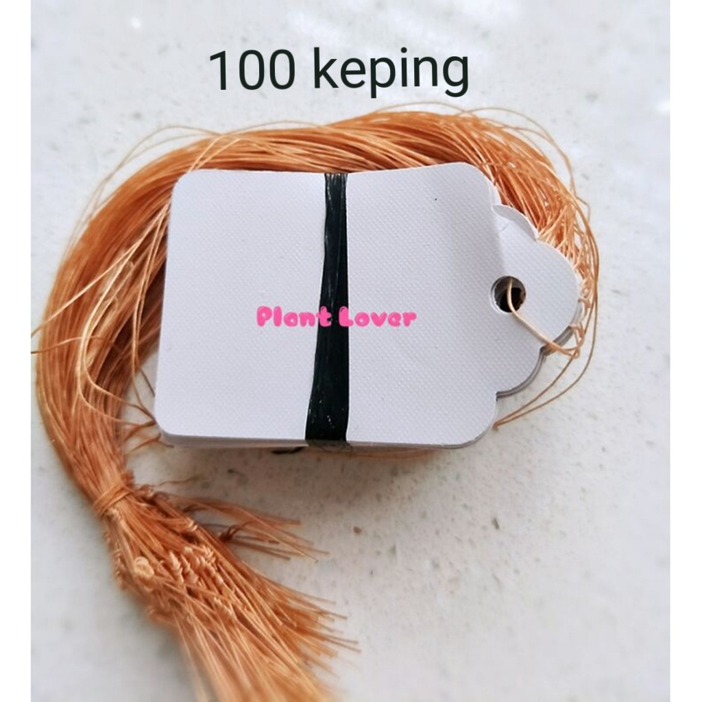 Tag untuk pokok dan bunga(100 keping atau 50 keping) | Shopee Malaysia