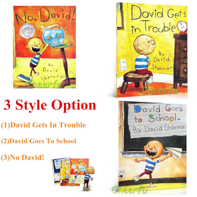 Books No David Gets In Trouble David Goes To School Cognitive Picture ...