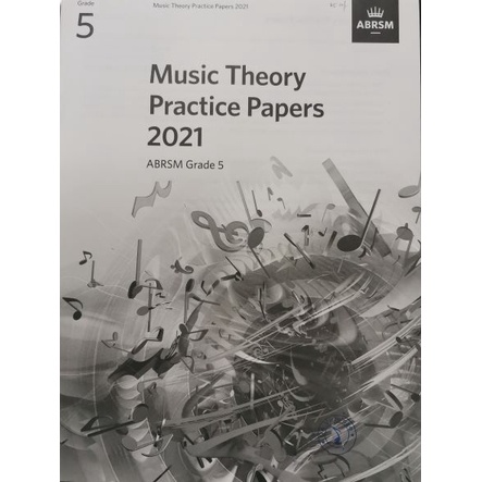 ABRSM Music Theory Practice Papers Grade 5 2021 (New) | Shopee Malaysia