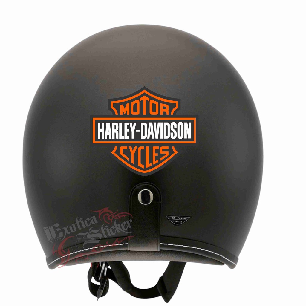 Cutting harley davidson sticker motorbike car laptop helmet sticker ...