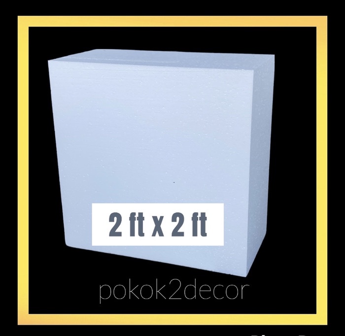 🇲🇾[READY STOCK] Polystrene Polyfoam Solid Block ( 2ft x2ft x1ft ...