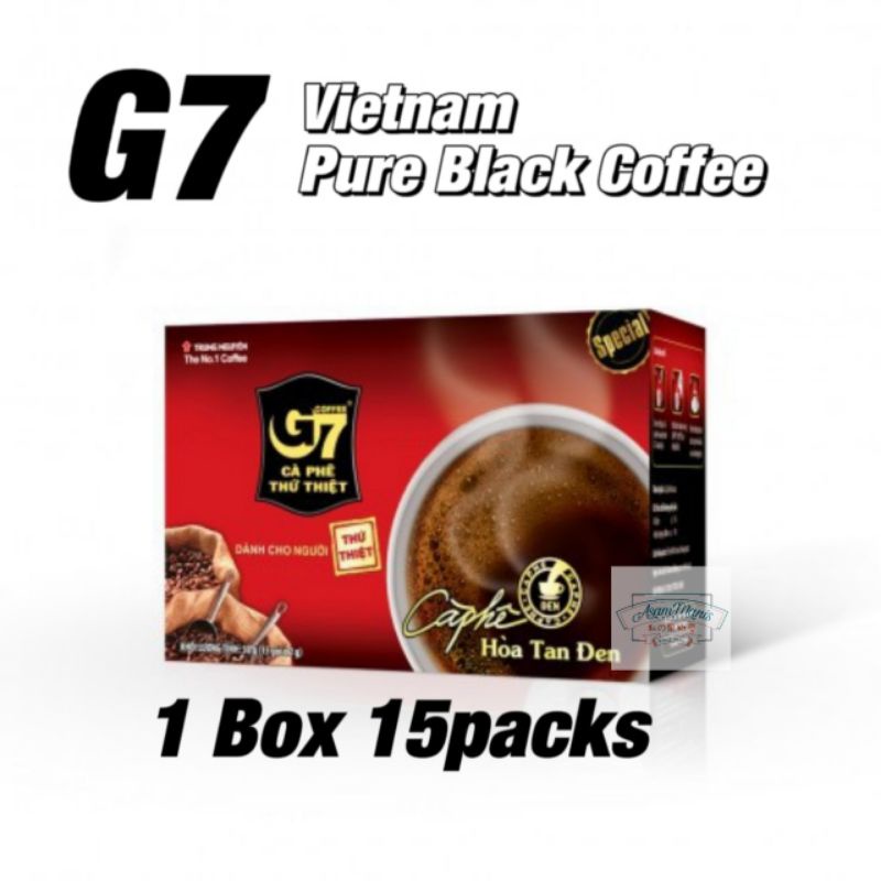 G7 Vietnam Black Coffee Premium Halal 越南黑咖啡 | Shopee Malaysia