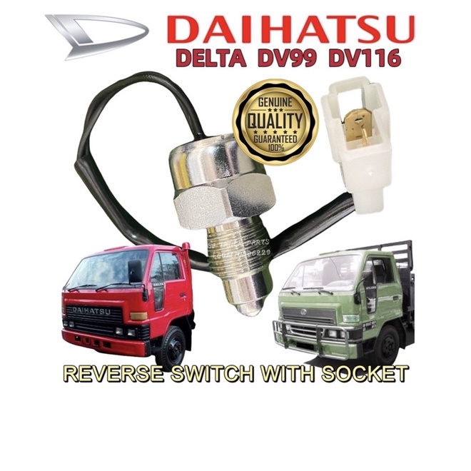 DAIHATSU DELTA DV99 DV116 3ton-5ton REVERSE SWITCH WITH SOCKET GENUINE ...