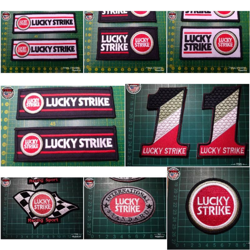 PATCHES MOTOR STICKERS KAIN SULAM LS RACING SPORT INTERNATIONAL ...