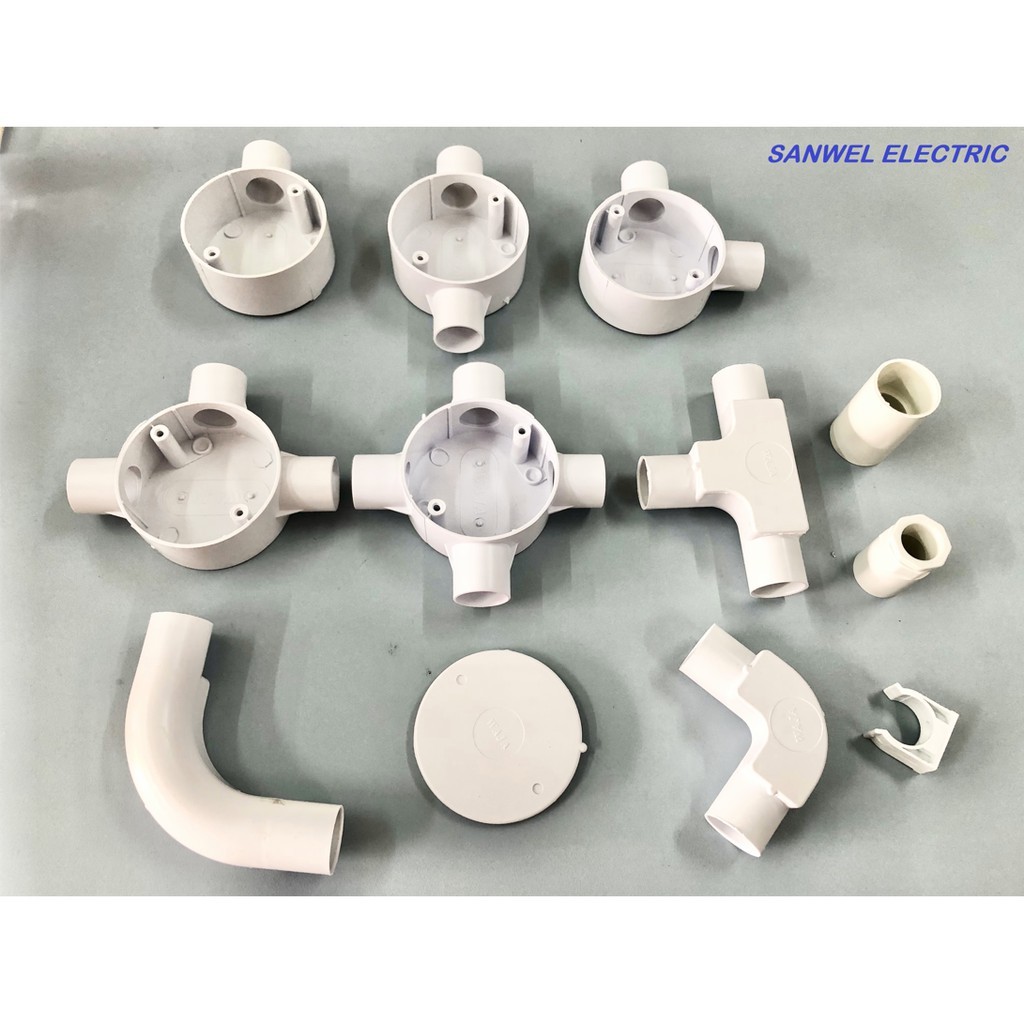 PVC Conduit Box Fitting Accessories (20mm 3/4" & 25mm 1") | Shopee Malaysia