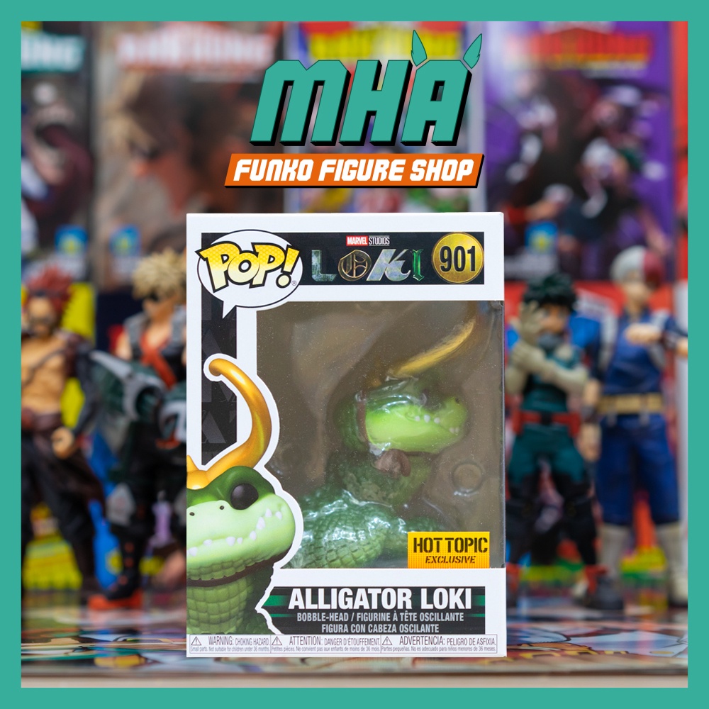 Genuine Funko Pop Marvel Loki series - Alligator Loki Hot Topic ...