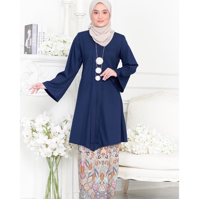 NEW ARRIVAL🔥Kebaya Labuh Batik saiz S - XXL🔥 | Shopee Malaysia