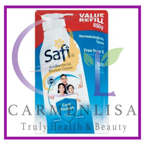 Safi Antibacterial Shower Cream 1kg / 850g / 975g | Shopee Malaysia