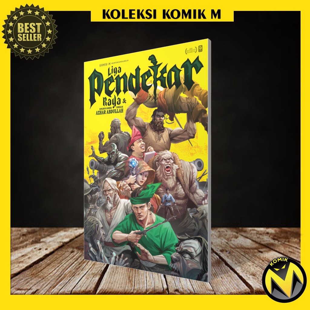 Liga Pendekar Raya & Koleksi Komik Terbaik Azhar Abdullah/buku komik ...