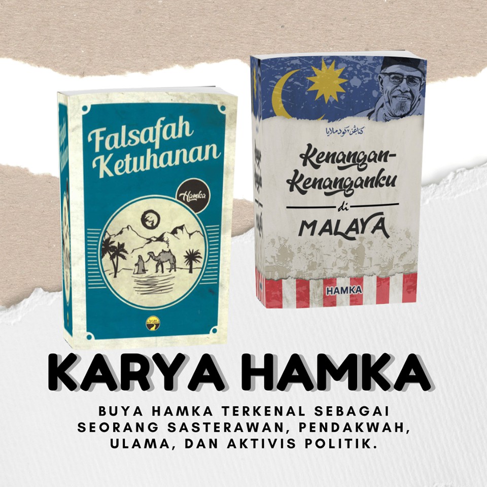 Buku HAMKA : Falsafah Ketuhanan / Kenangan-kenanganku Di Malaya ...