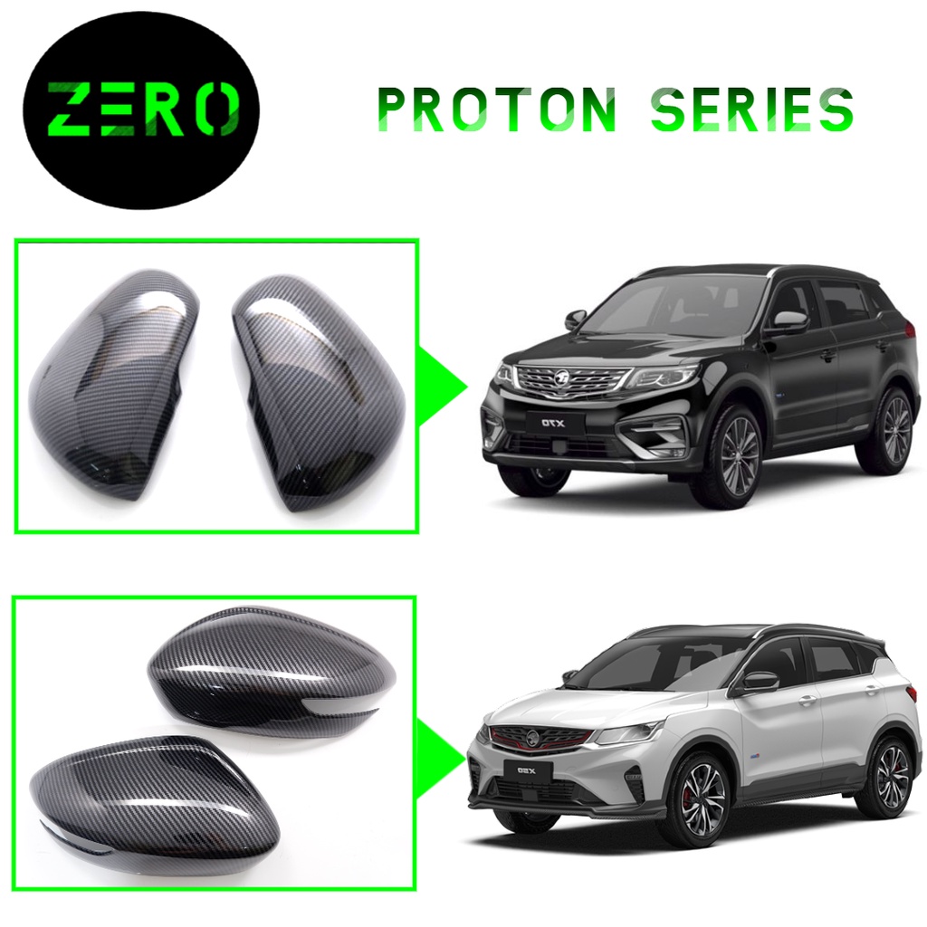 Proton X50 X70 Side Mirror Cover Carbon Fiber 1 set 2 pcs | Shopee Malaysia