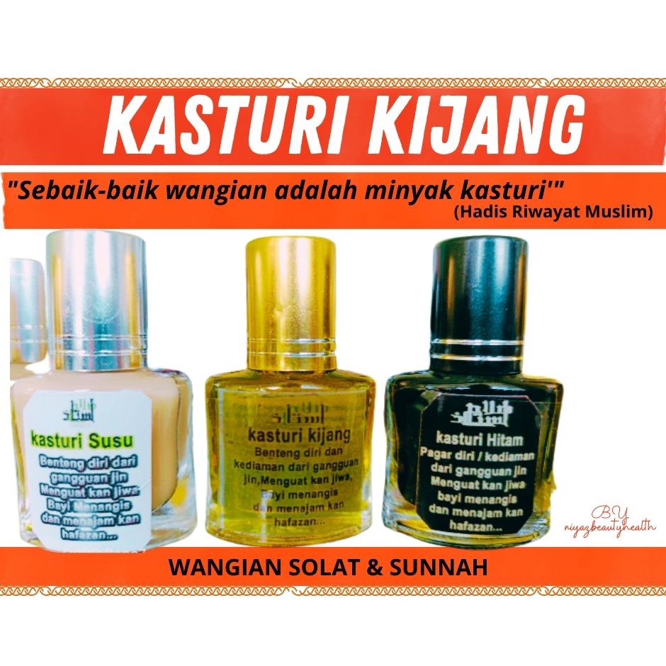 Kasturi Kijang Asli Kasturi Hitam Kasturi Putih Susu Minyak Wangi ...
