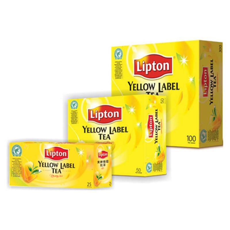 Lipton Yellow Label Tea Bag 25s/ 50s/ 100s | Shopee Malaysia