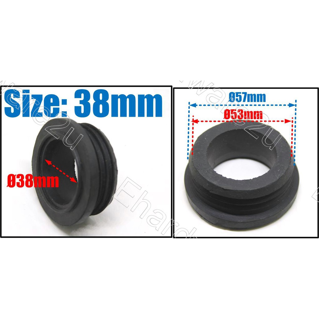 Toilet Cistern To Pan Internal Flush Pipe Rubber Cone Seal Connector ...