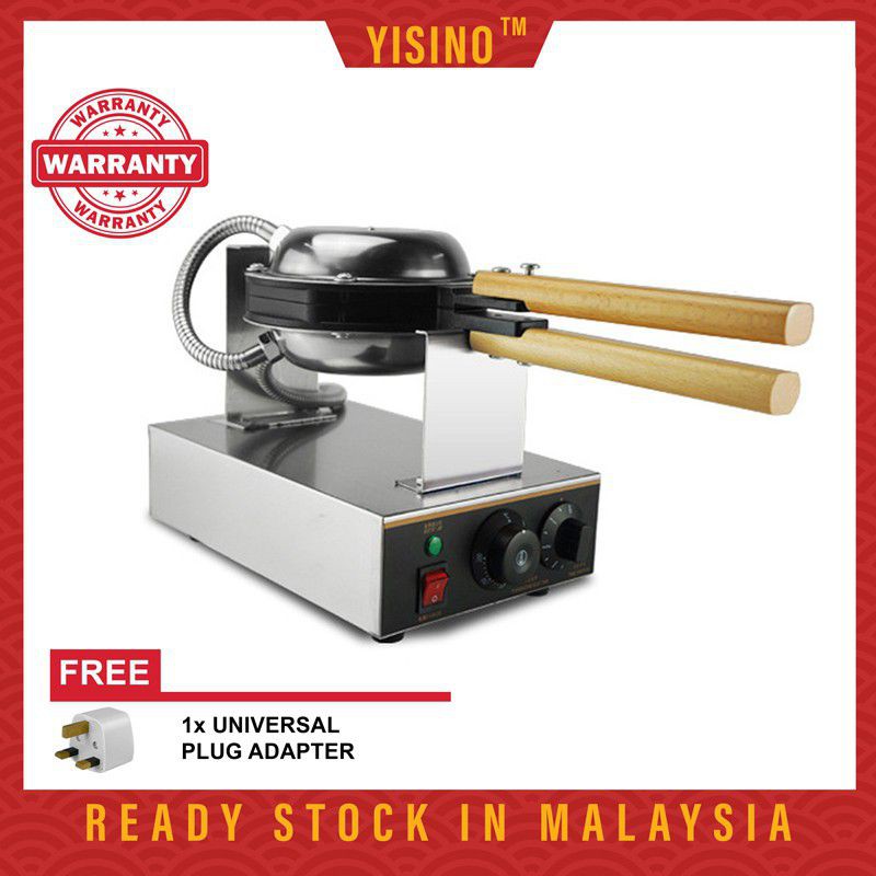 SALE 💥 Mesin Waffle Bulat Elektrik 7KG Tahan Lasak Sesuai Bisnes Kiosk ...