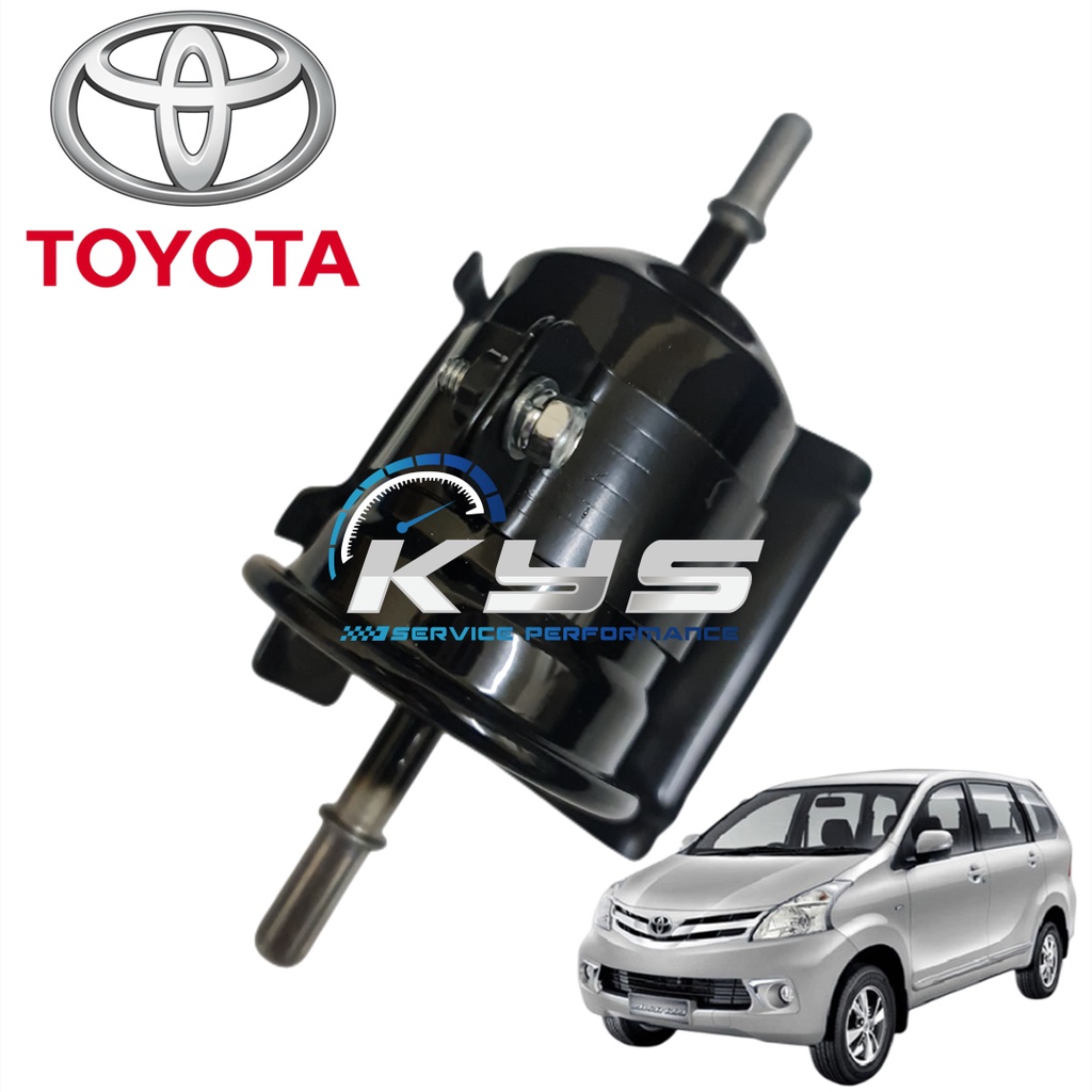 FUEL FILTER ASSY metal/iron (with bracket) # TOYOTA AVANZA 1.3/1.5 F653 ...