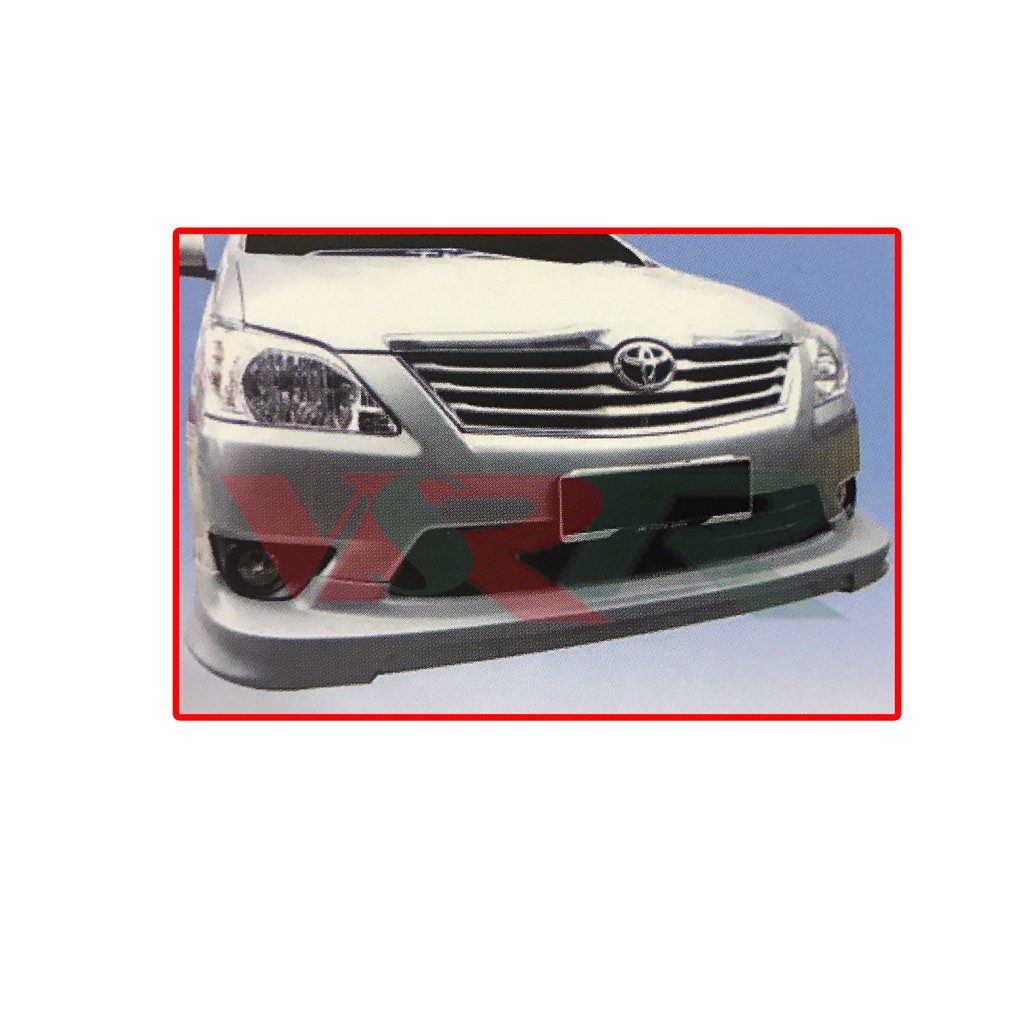 Toyota Innova 1st Gen (2012 Model ONLY) OEM Front Skirt Skirting Bumper ...