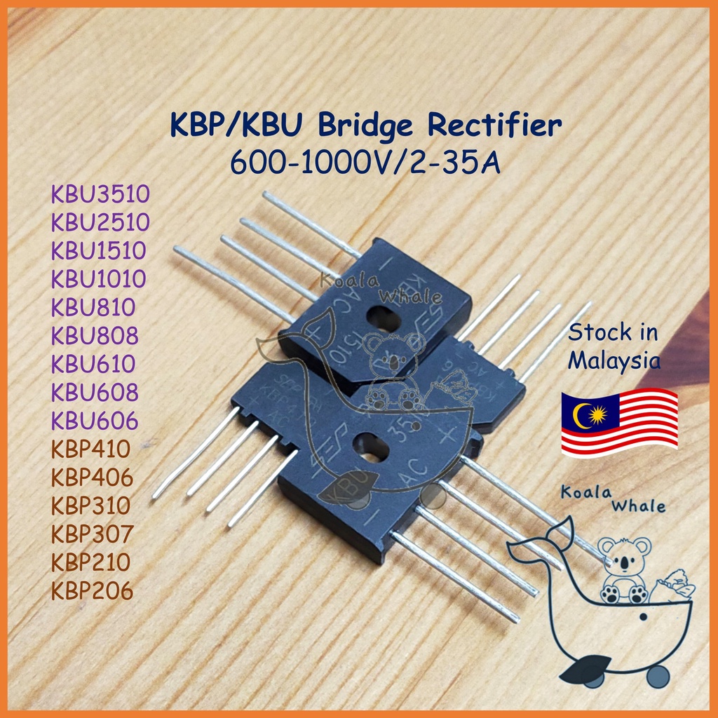 KBU3510 KBU2510 KBU1510 KBU1010 KBU810 KBU808 KBU610 KBU608 KBU606 ...