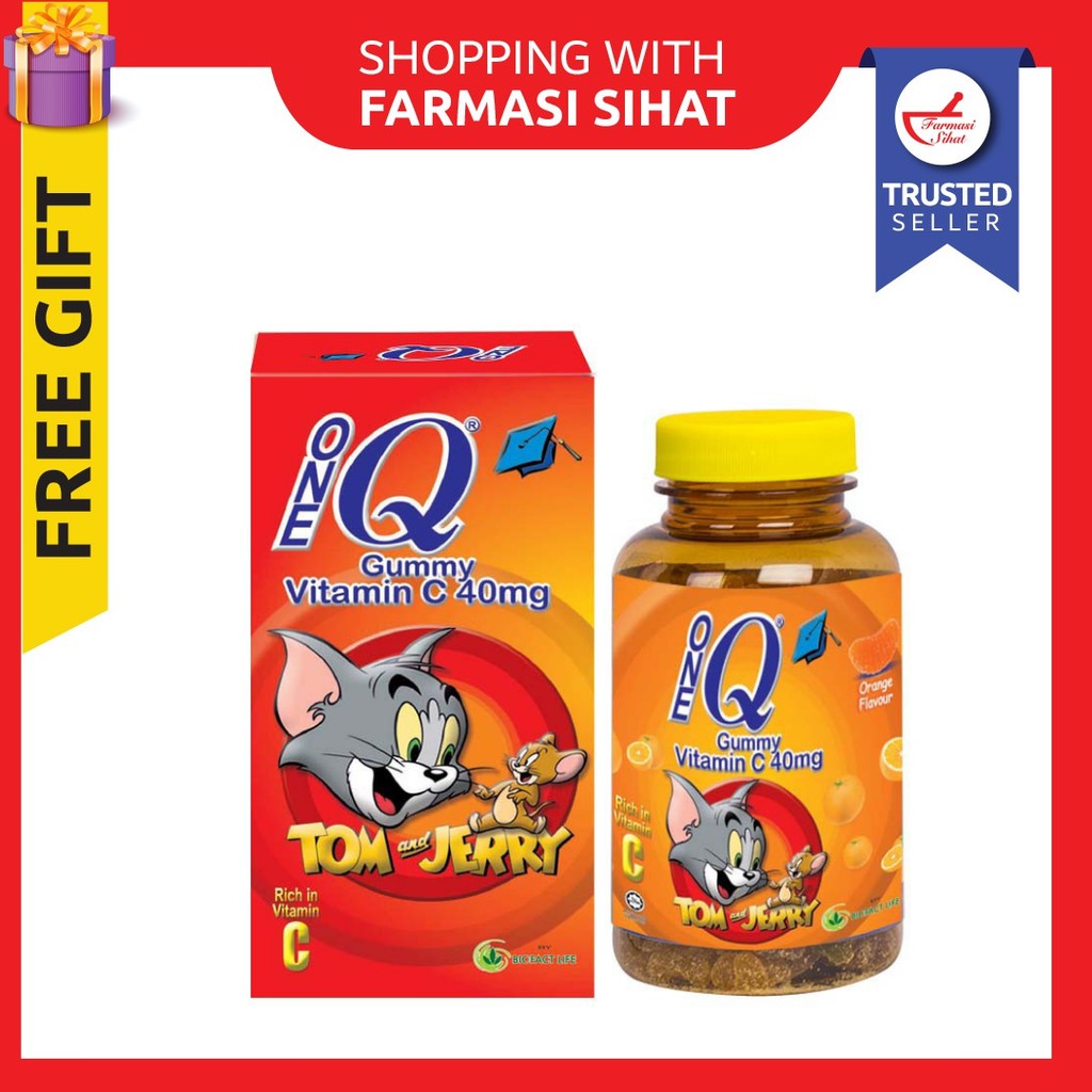 ONE Q Gummy Vitamin C 40mg (50's) | Shopee Malaysia