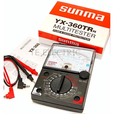 CHINA SUNWA SAMWA ANALOG MULTIMETER YX 360 TR TESTER AC / DC WITH ...