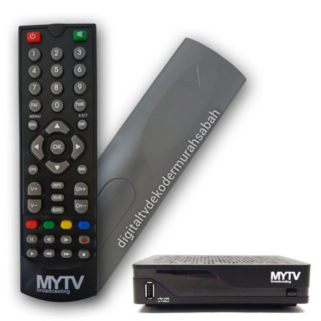 ORIGINAL REMOTE MYTV DEKODER | Shopee Malaysia
