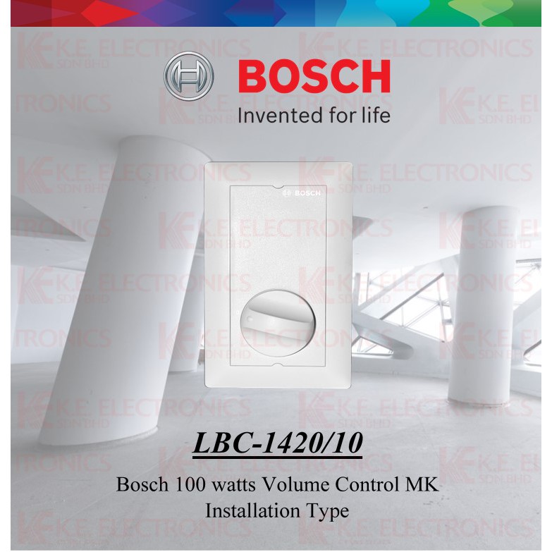Bosch LBC-1420/10 100W MK Volume Control c/w Overriding | Shopee Malaysia