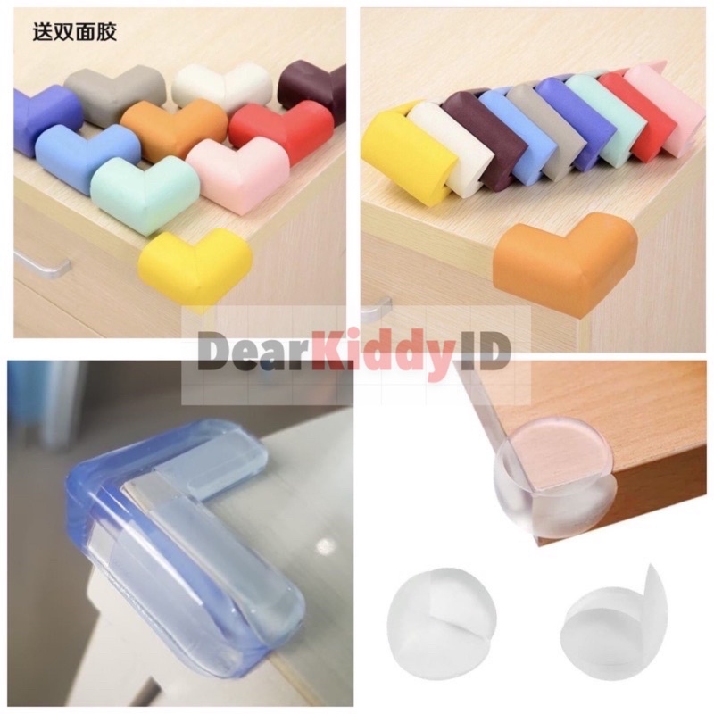 SIKU DK Silicone OVAL / SQUARE / FOAM Table Corner Protectors / Table ...