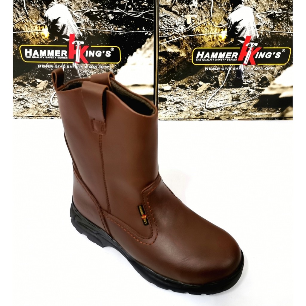 Original Hammer King's High Cut Safety Boots HK13021 HK13022| Kasut ...
