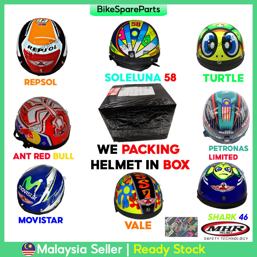 100% ORIGINAL MHR III HELMET HALF SPECIAL EDITION STENG SHARK TURTLE ...