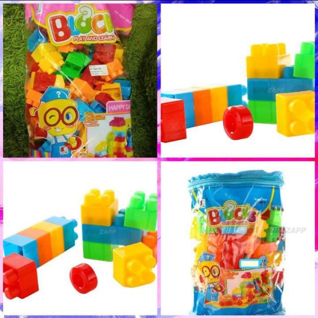Building Blocks 166 pcs | Shopee Malaysia