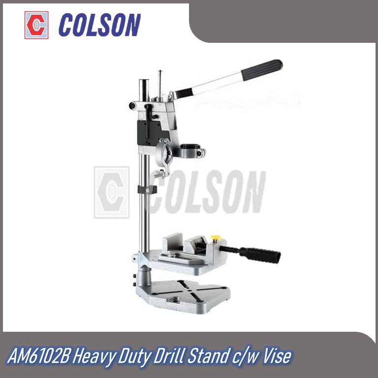 COLSON Bench Drill Press Stand Clamp Base Frame for Electric Drills DIY ...