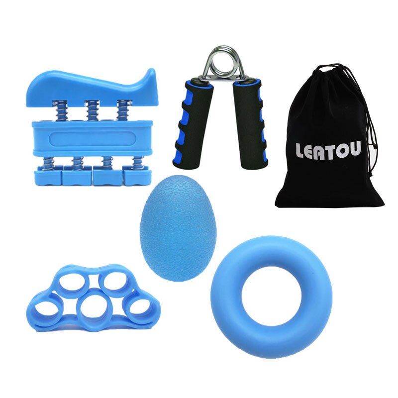 Fitness Hand Grip Strengthener Workout Forearm Hand Gripper Therapy ...