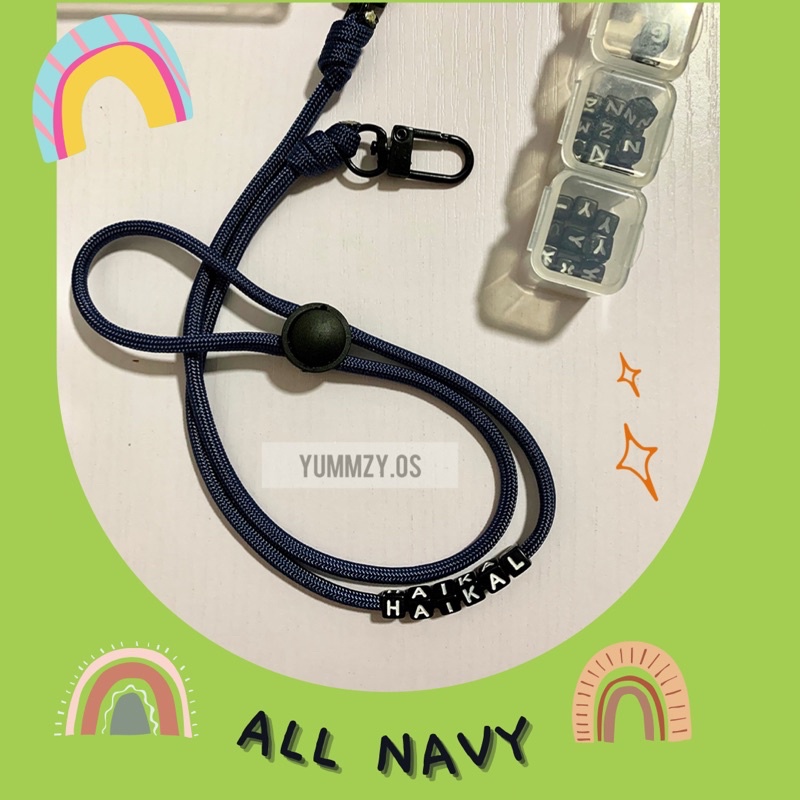 🔥[FREE SHIPPING] Custom Mask Lanyard Extender High Quality {ALL NAVY ...