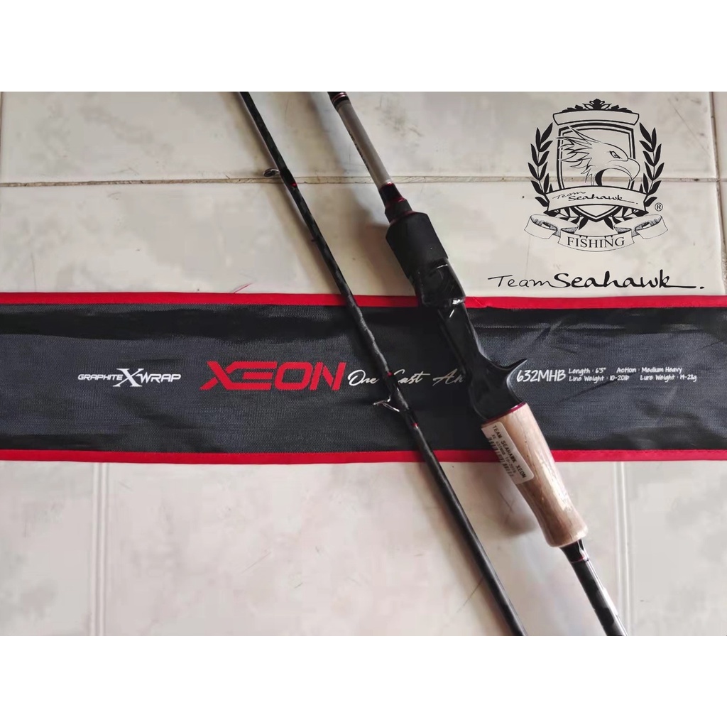 TEAM SEAHAWK XEON XE FISHING ROD | Shopee Malaysia