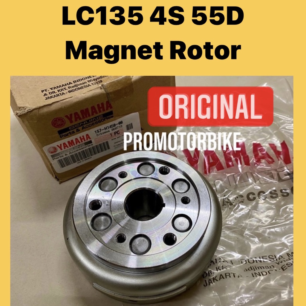 100% ORIGINAL LC135 4S 4SPEED 1S7 5YP MAGNET / ROTOR LC4S MAGNETO ASSY ...