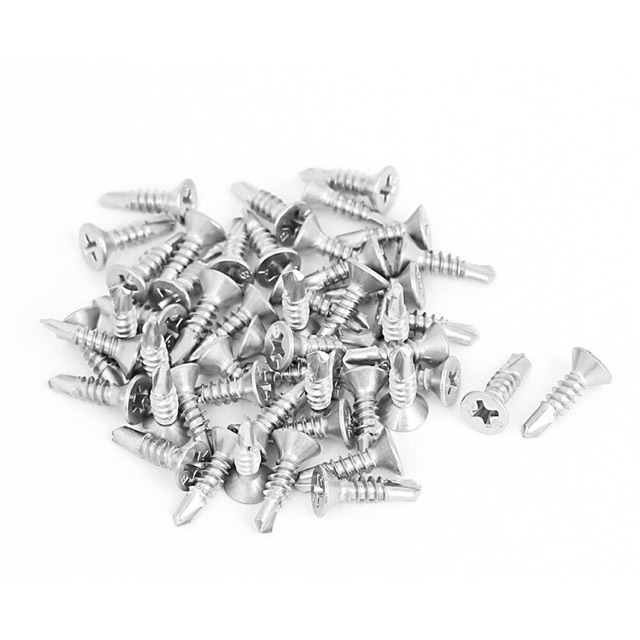 (DS FH )Tapping Screw / FLAT HEAD SELF DRILLING SCREW (25PCS/PKT ...