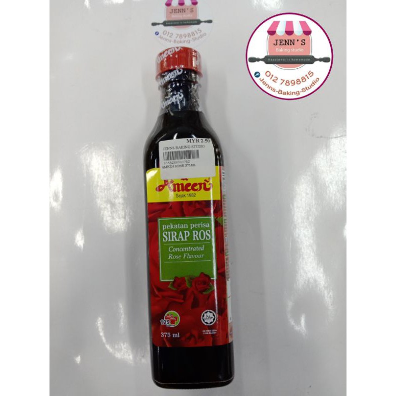 Ameen Sirap Ros / Syrup Ros Flavor 750ML | Shopee Malaysia
