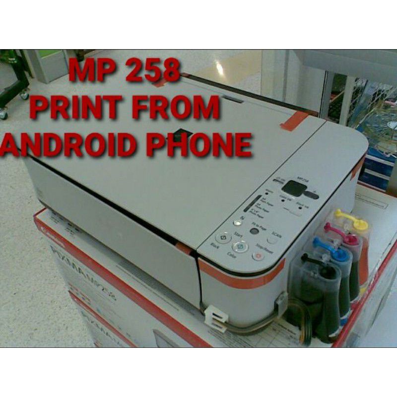 SECOND HAND (USED) CANON MP258 3 IN 1 INKJET COLOUR PRINTER PRINT ...