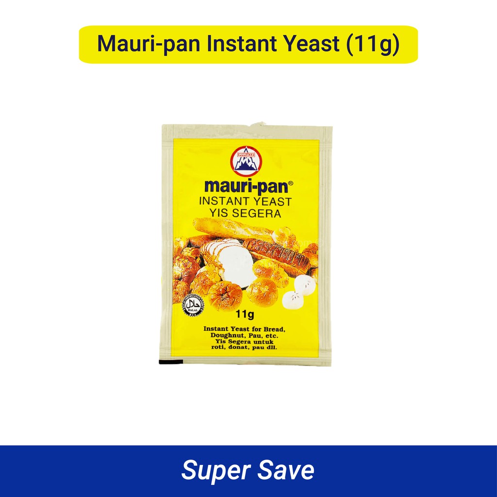 [NEW STOCK] Mauri-pan Instant Yeast (11g) | Shopee Malaysia
