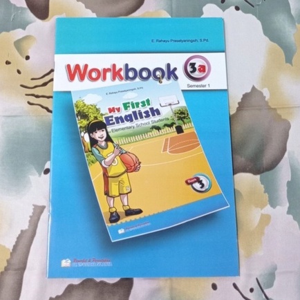 Workbook My First English for SD/MI class 3A K13 | Shopee Malaysia