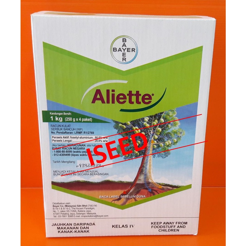 BAYER ALIETTE 1KG Fosetyl Aluminium 80% Racun Kawalan Kulat pokok ...